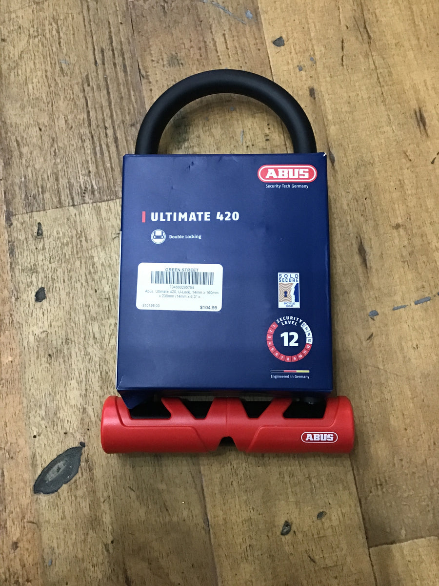 ABUS Ultimate 420 U - Lock – GreenStreetPtbo